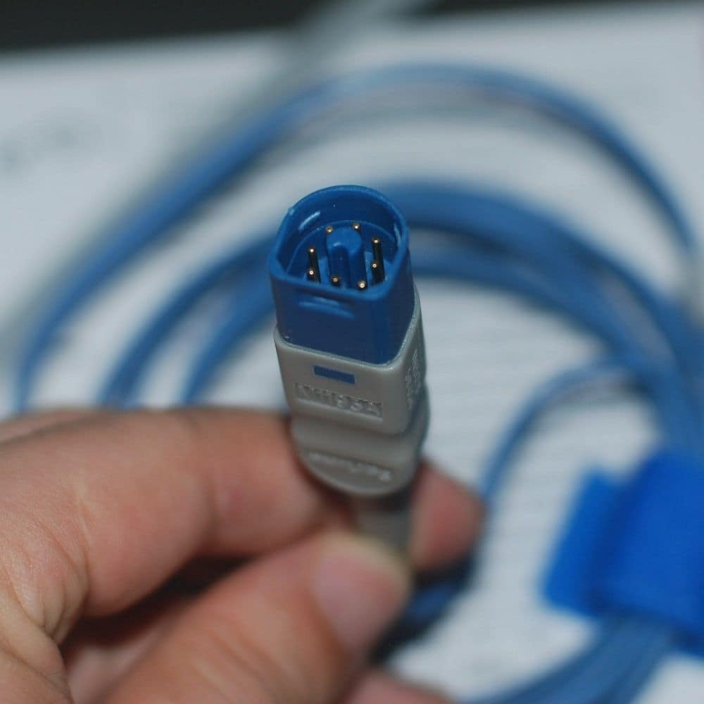 Original Philips M1193A Reusable Neonatal Foot Wrap SpO2 Sensor 8pin ...