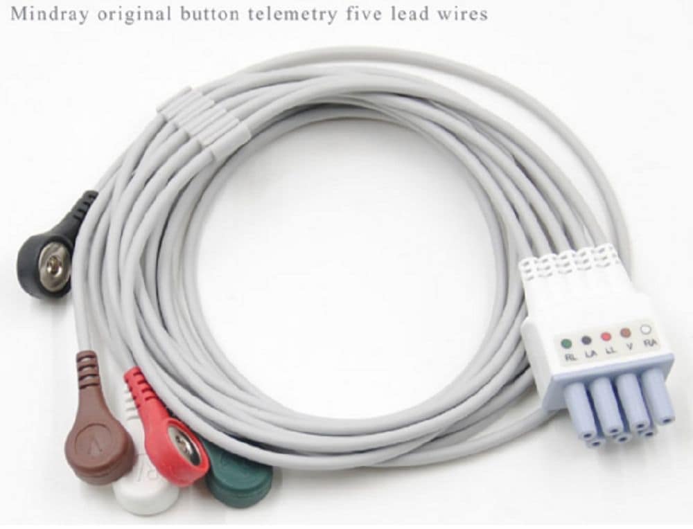 Mindray Original Button Telemetry Five Lead Wire EY6502B – ALPTA
