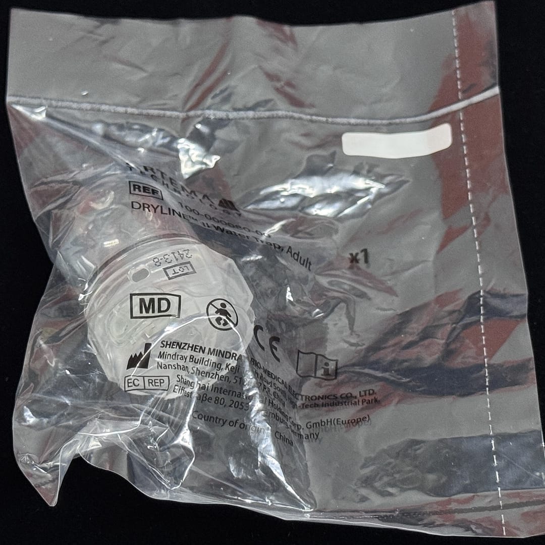 Mindray CO2 Water trap AG Sink PN 100-000080-00 – ALPTA