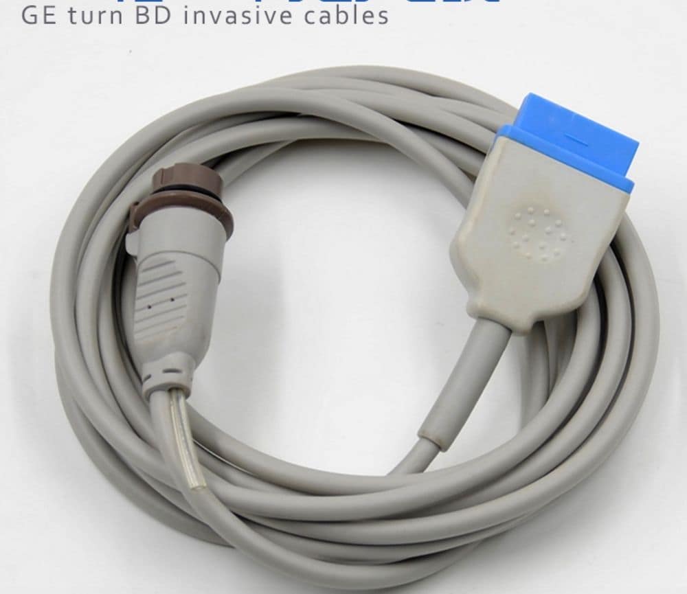 GE Marquette to BD IBP cable pressure transducer cable Compatible – ALPTA